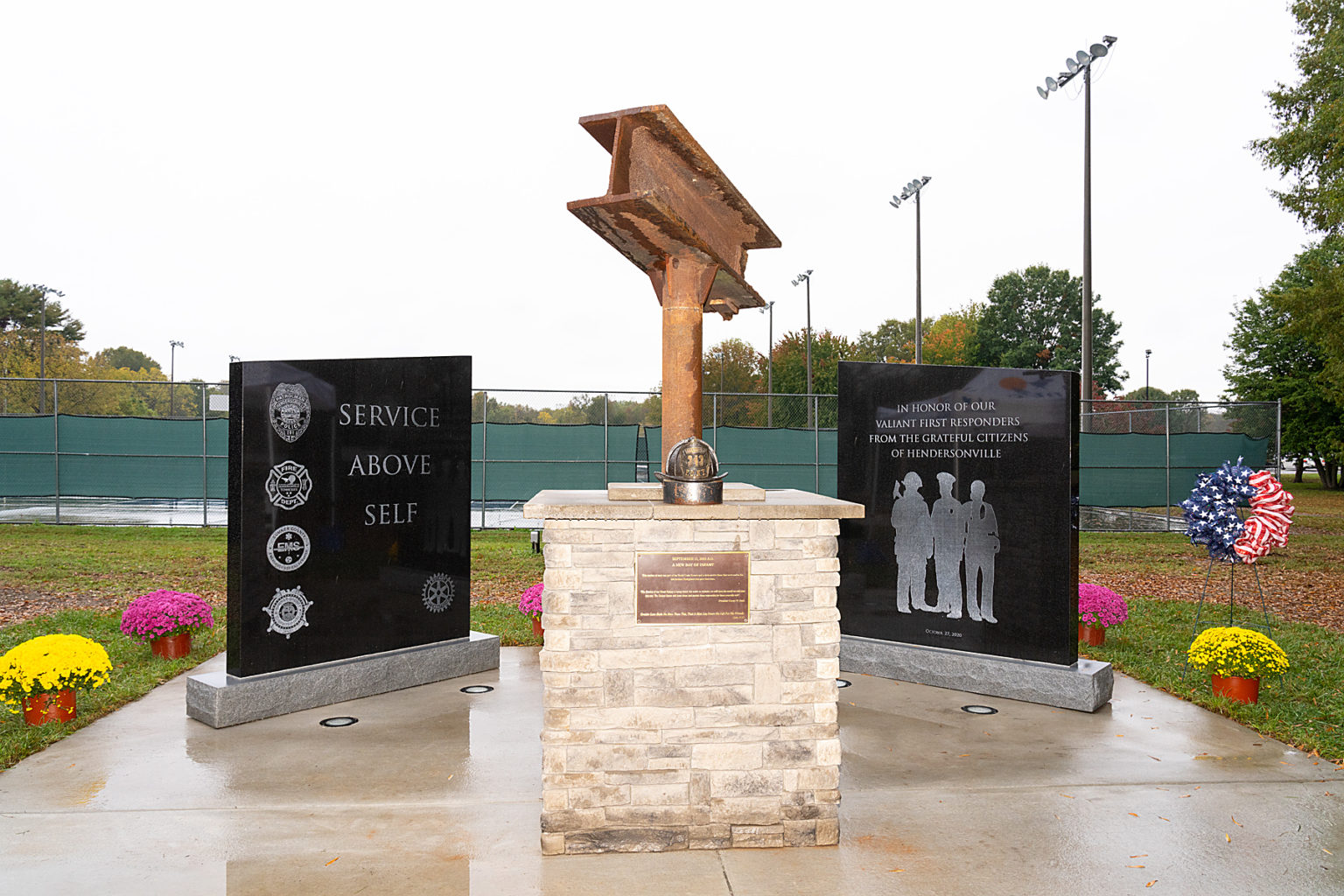 First Responders Monument - Hendersonville Rotary
