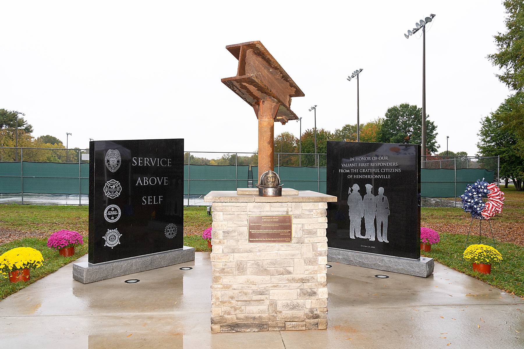 First Responders Monument - Hendersonville Rotary